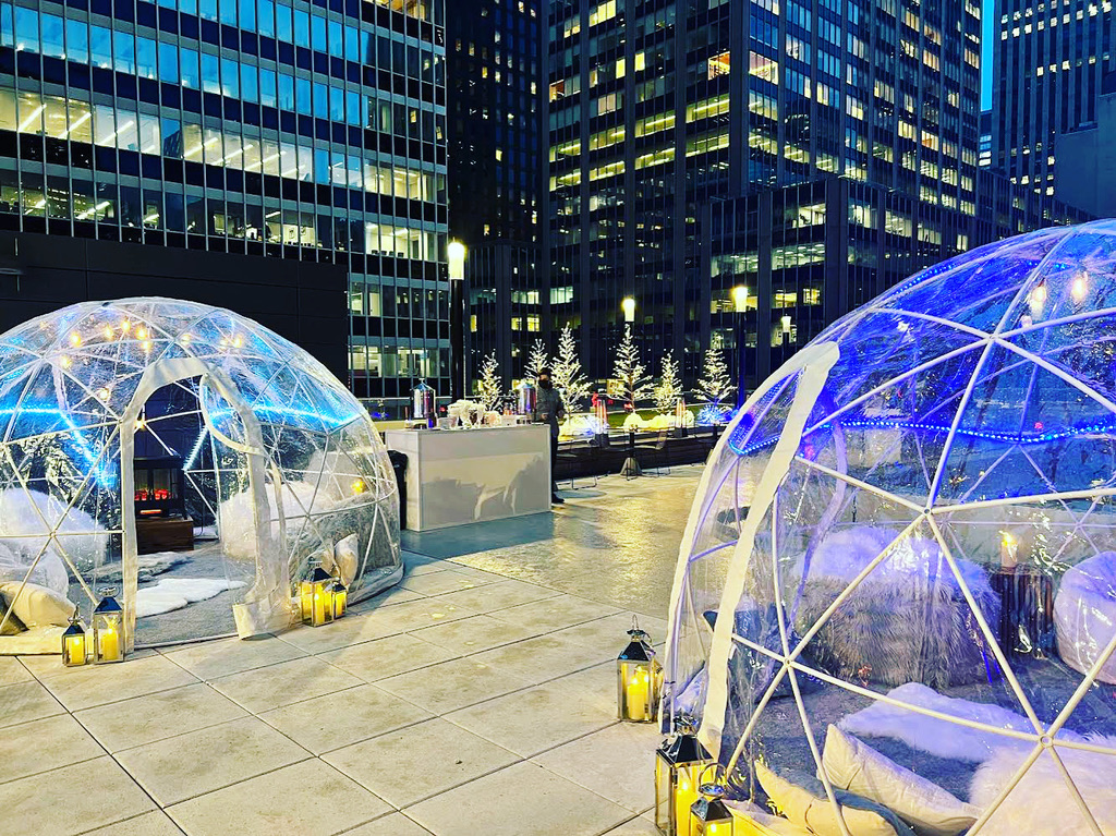 Luxury Igloo Rentals for NYC Events | New York Igloos